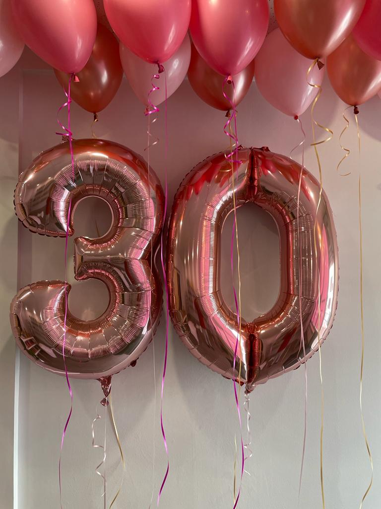 34" Number Balloons – Balloons Balloons Balloons